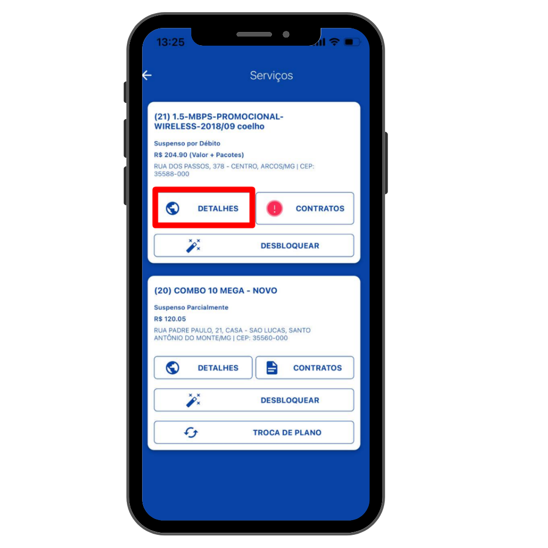 Pagamento Recorrente Através do APP do Cliente | Wiki HubSoft