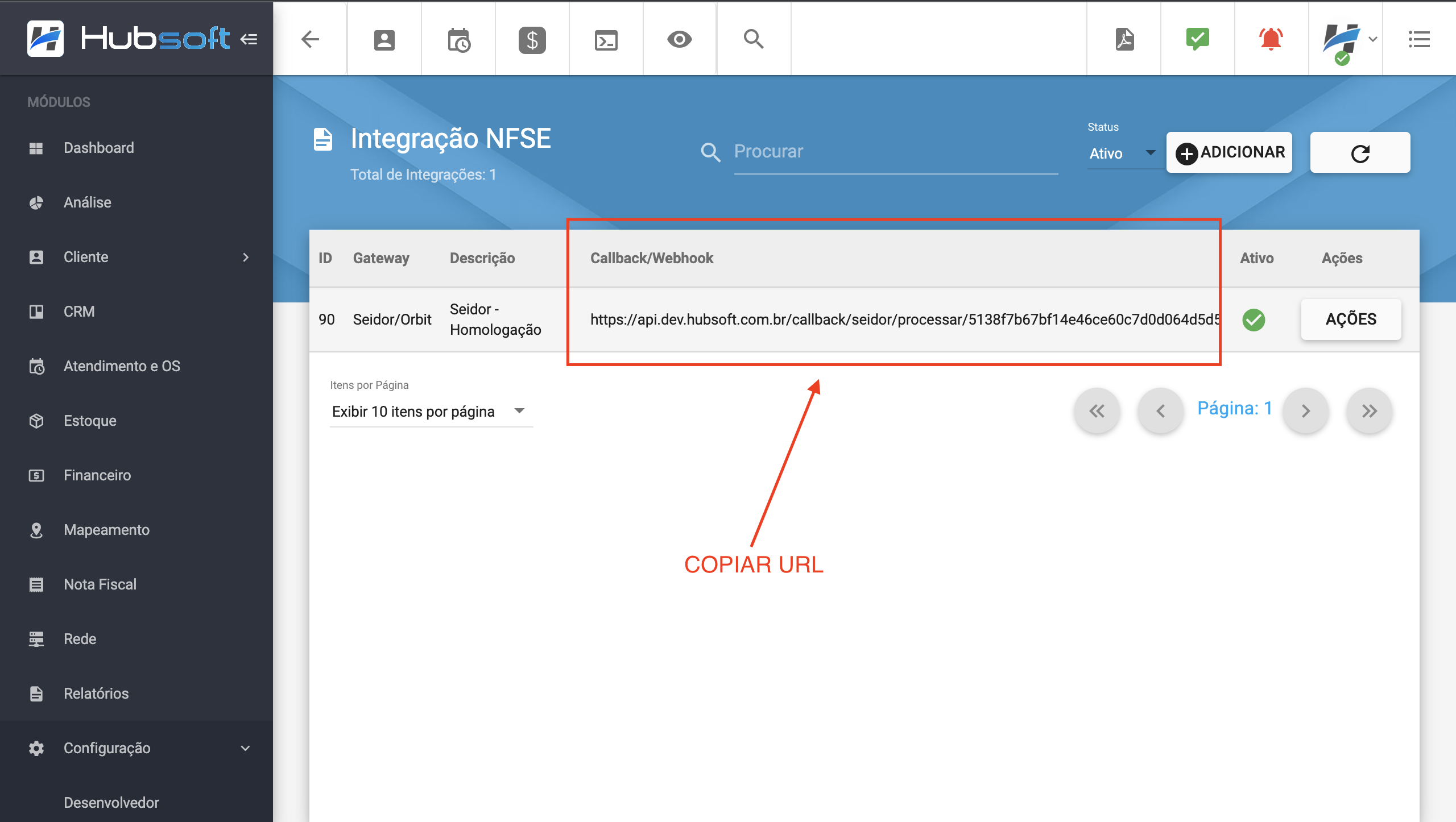 Seidor / Orbit | Wiki HubSoft