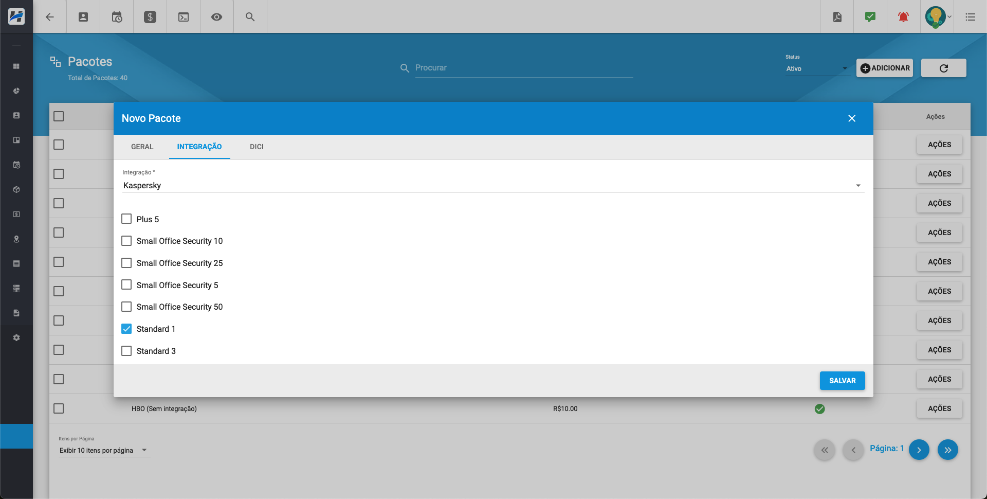 Kaspersky | Wiki HubSoft