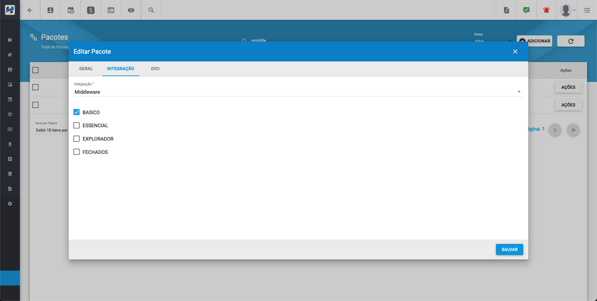 MultTV (Middleware) | Wiki HubSoft