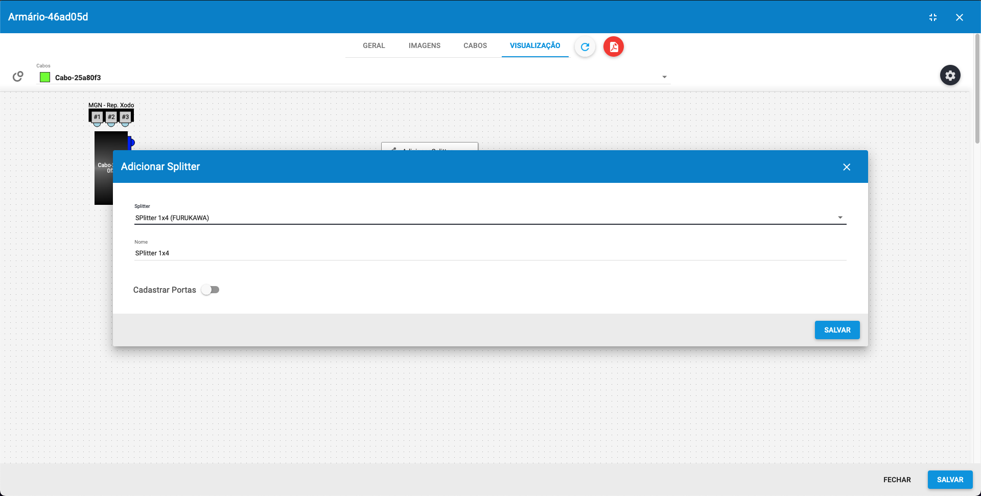 Armário (Projeto mapeamento) | Wiki HubSoft