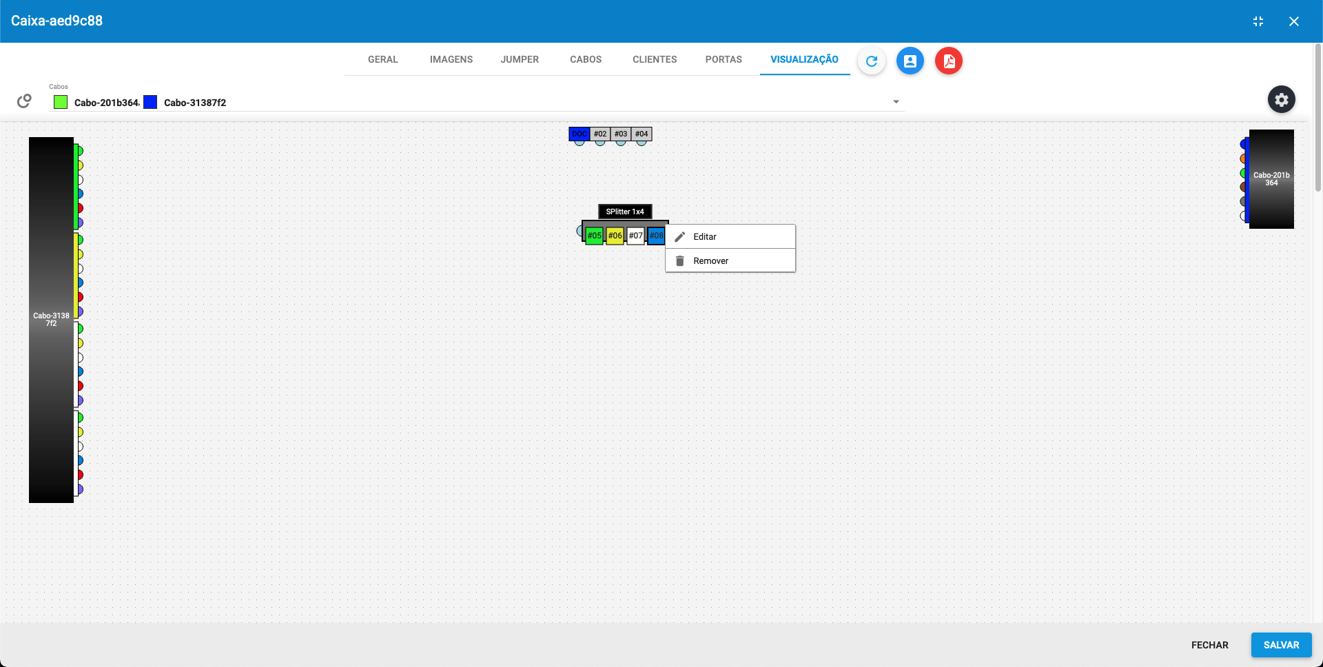 Caixas Ópticas (Projeto mapeamento) | Wiki HubSoft