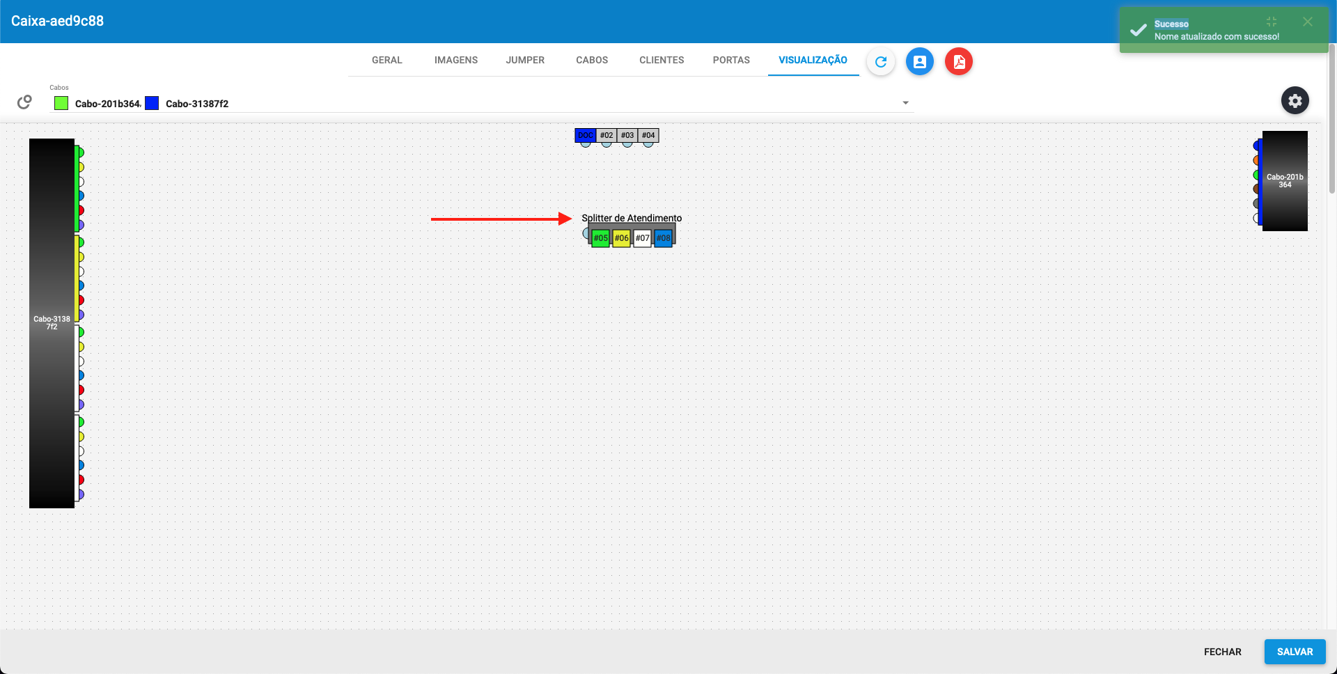 Caixas Ópticas (Projeto mapeamento) | Wiki HubSoft