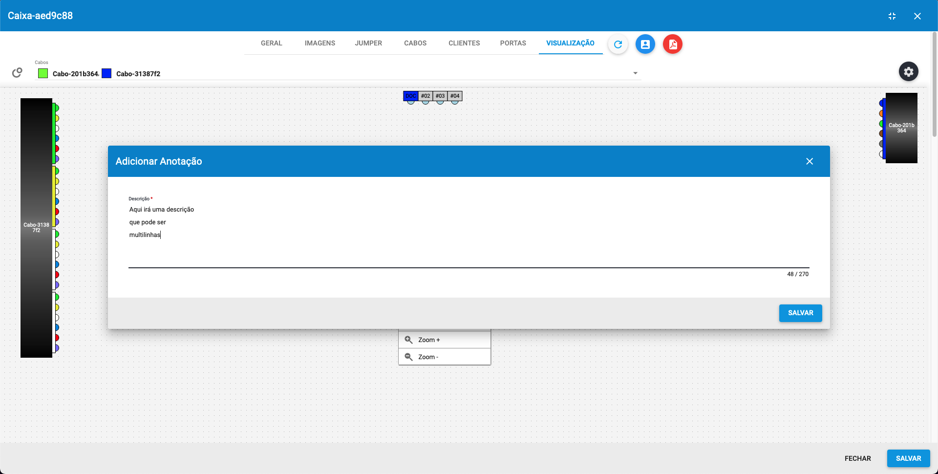 Caixas Ópticas (Projeto mapeamento) | Wiki HubSoft