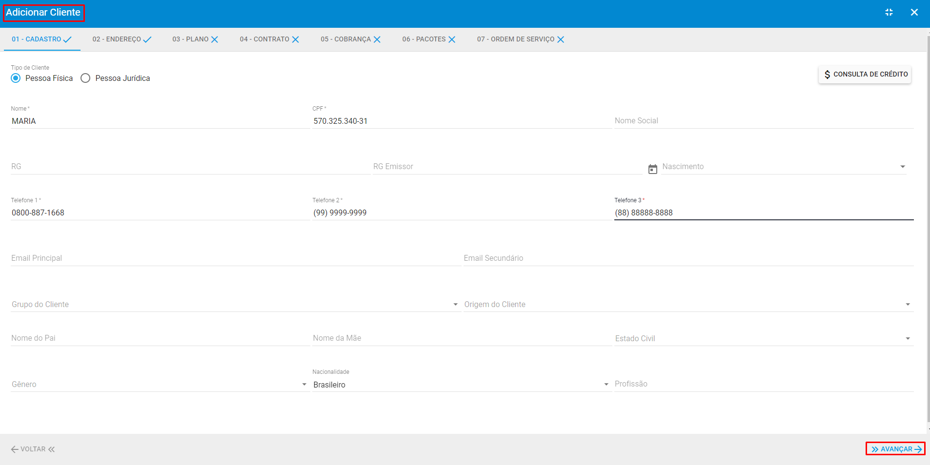 Prospectos | Wiki HubSoft
