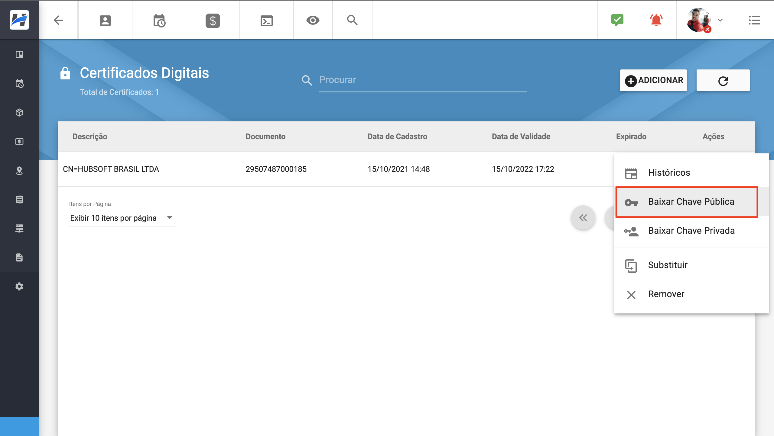 Sicoob | Wiki HubSoft