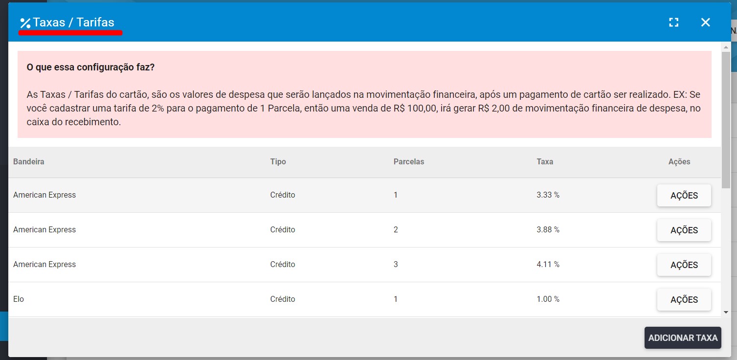 Integração Cartão de Crédito - E.Rede Itaú | Wiki HubSoft