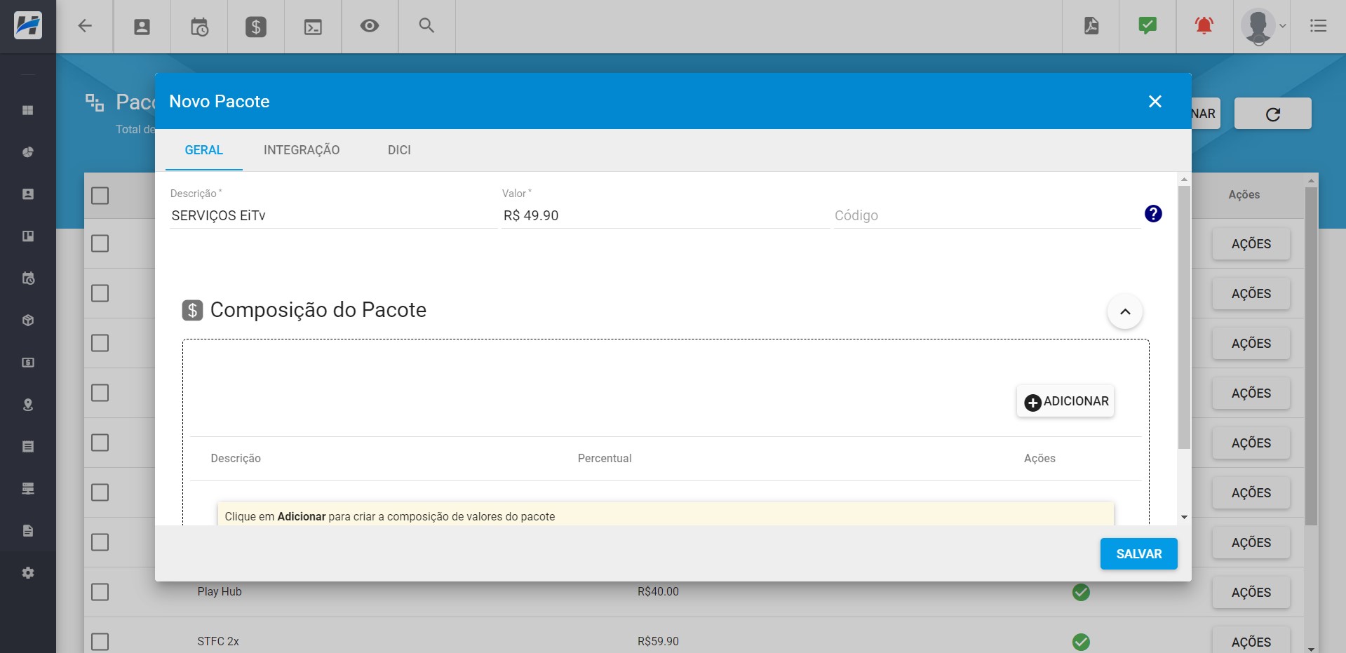 Plataforma de Conteúdo - EiTV | Wiki HubSoft