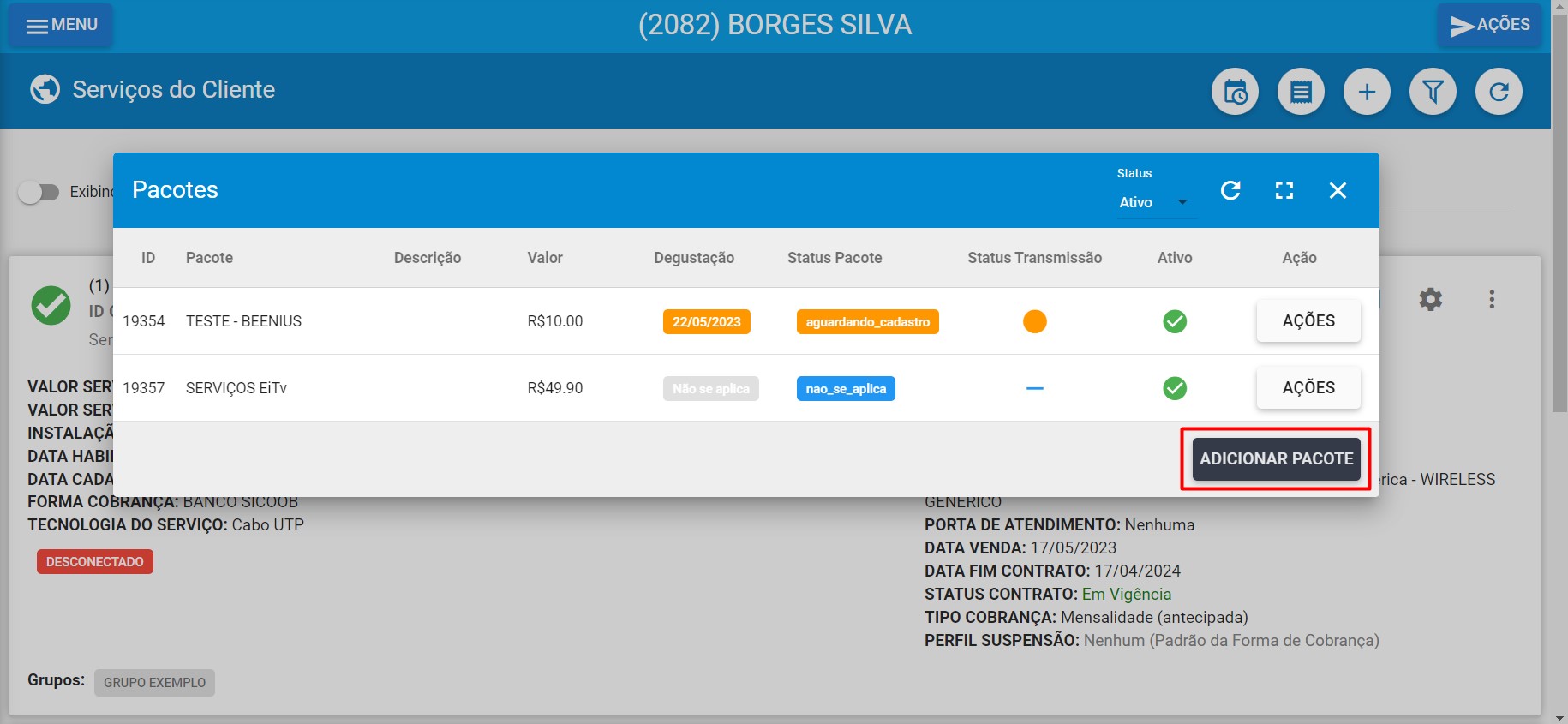 Plataforma de Conteúdo - EiTV | Wiki HubSoft